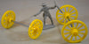 Marx Western Stagecoach Wagon Wheels Yellow – MicShaun's Closet