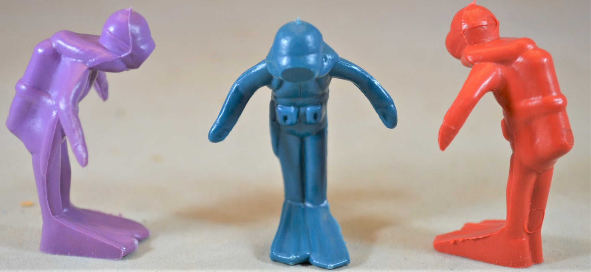 Marx Undersea Playset Figures People Divers Dolphin – MicShaun's Closet