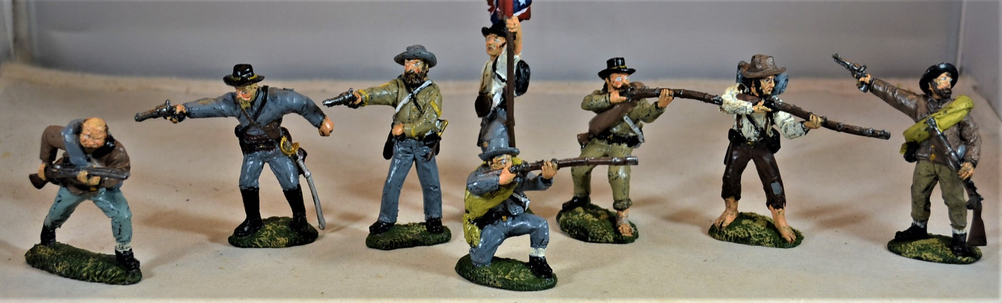 TSSD Painted Confederate Infantry Set #1 – MicShaun's Closet