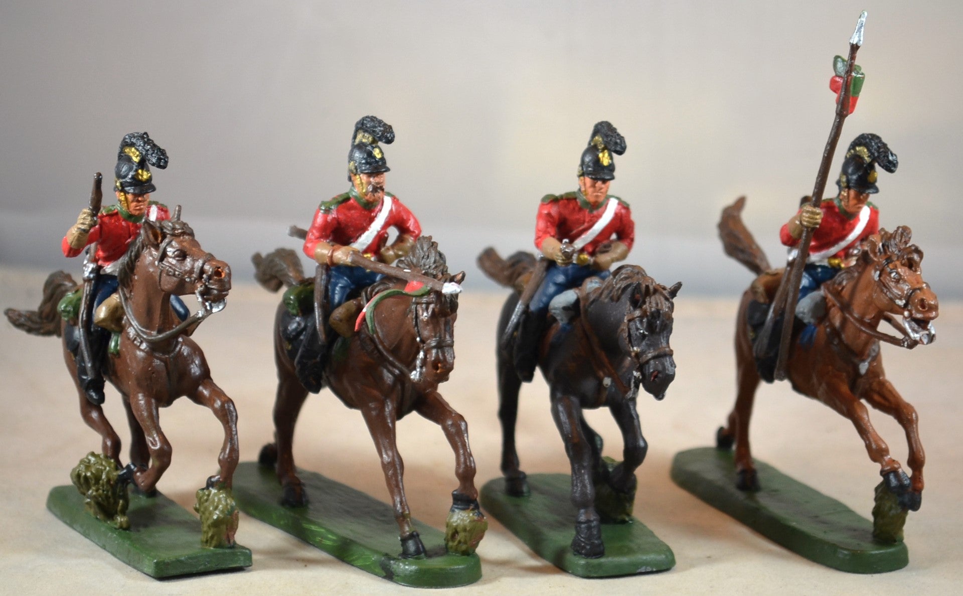 TSSD Painted Mexican Lancer Cavalry Set #26 - 4 Piece Set – MicShaun's ...