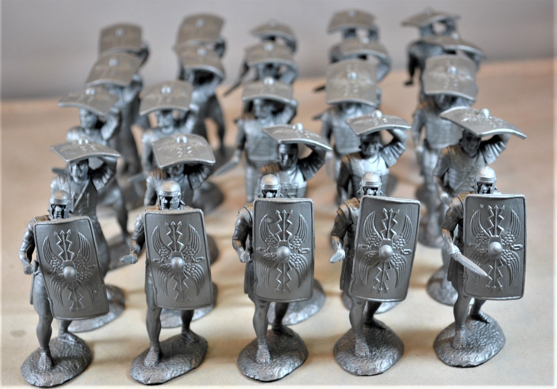 TSSD Roman Testudo (Tortoise) Set #20B Silver – MicShaun's Closet