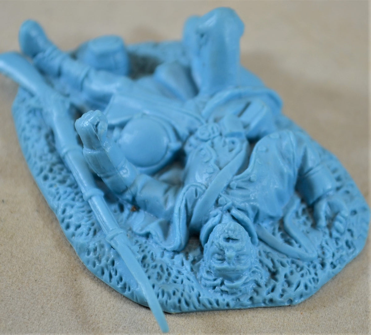 TSSD Civil War Union Great Coat Infantry Single Dead Figure Blue ...