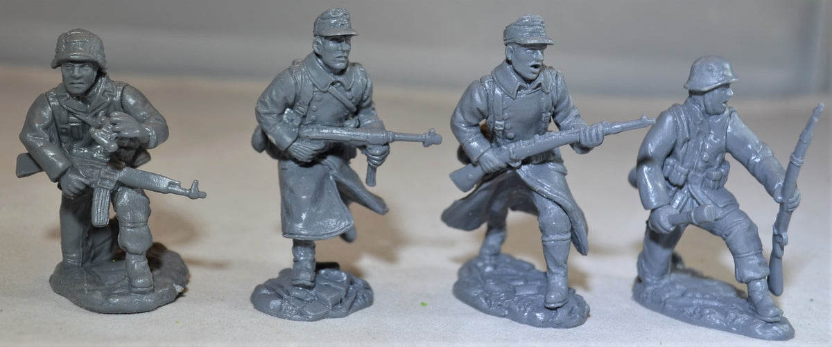 TSSD WWII German Infantry Add On 4 Piece Set #27B – MicShaun's Closet