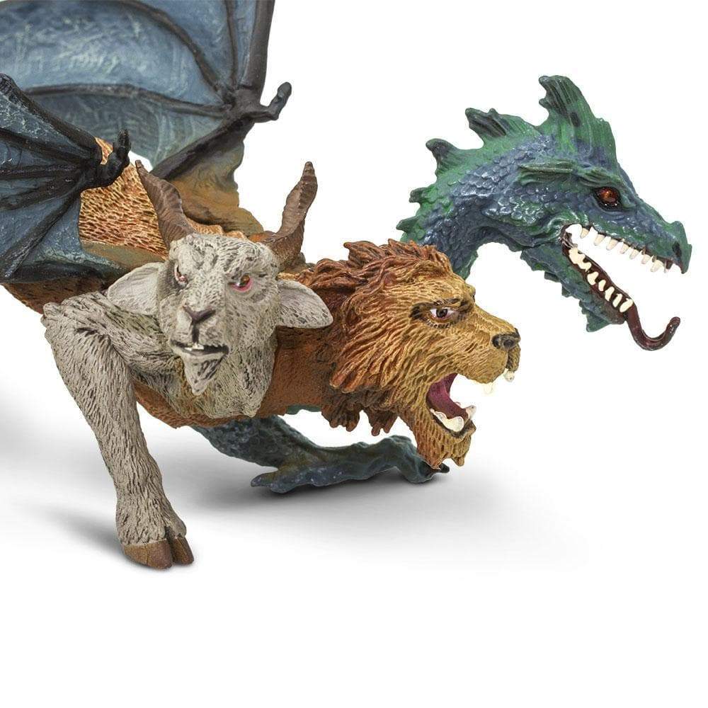 Safari Ltd. Painted Chimera Lion Goat Serpent Mythology – MicShaun's Closet