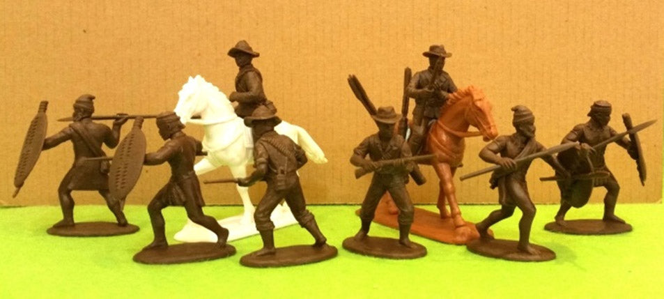 Expeditionary Force Colonial Wars Natal Native Contingent Horse and Fo ...